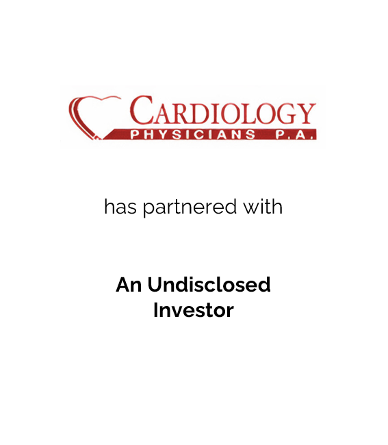 Cardiology Physicians P.A. Transaction - Westcove